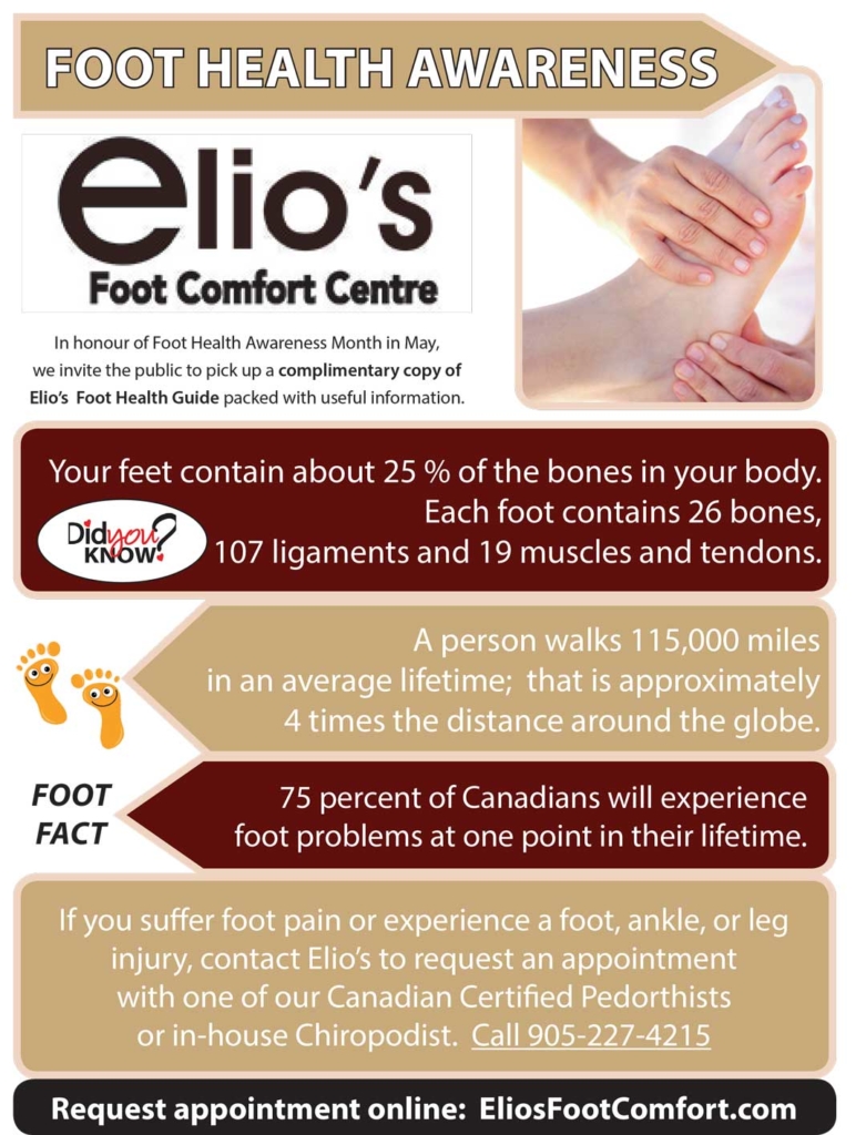 World Foot Health Awareness Month | Orthotics | Orthopedic Footwear