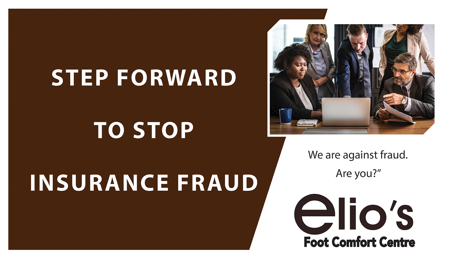 Step Forward | Stop Insurance Fraud | Public Awareness Campaign · Elio ...